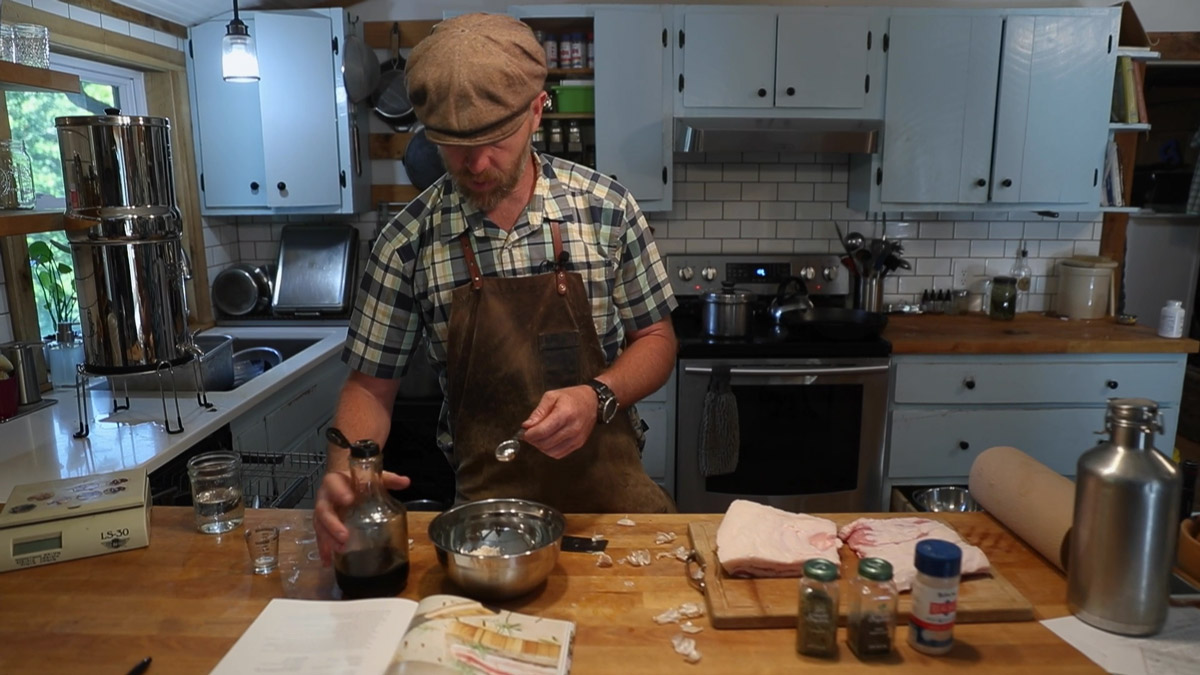 Homemade Bacon (Cured, Smoked, Cooked) - Abundant Permaculture