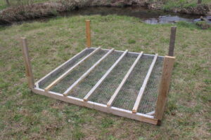 ChickShaw - A Mobile Chicken Coop One Person Can Easily Move - Abundant ...