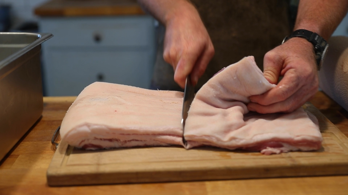 Homemade Bacon (Cured, Smoked, Cooked) - Abundant Permaculture