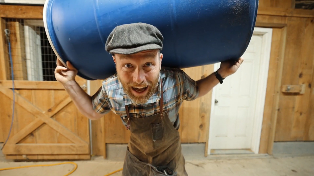 DIY Pig Waterer - Abundant Permaculture