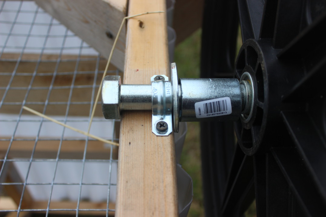 ChickShaw - A Mobile Chicken Coop One Person Can Easily Move - Abundant ...